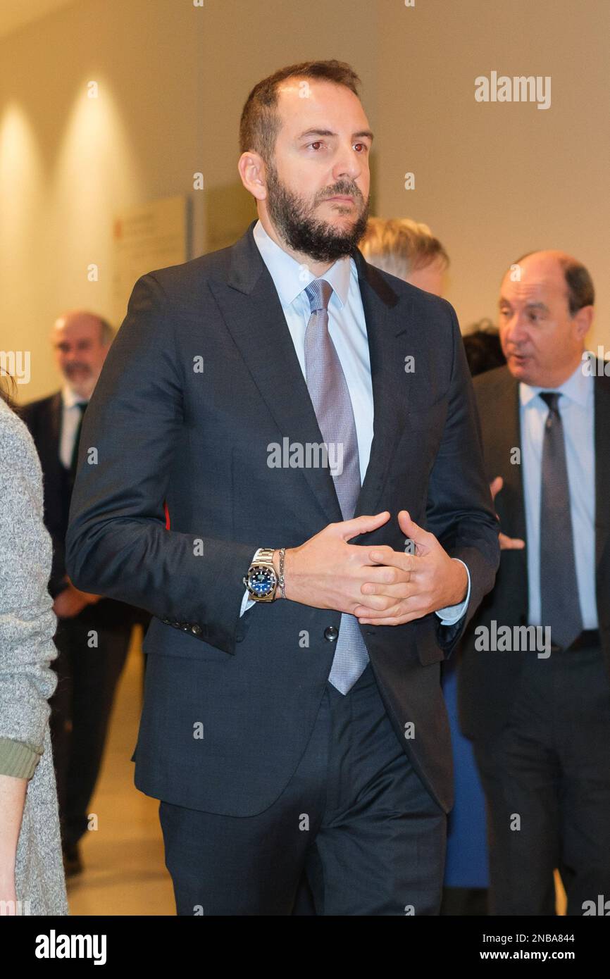 Madrid, Spain. 13th Feb, 2023. Alejandro Borja Thyssen-Bornemisza ...