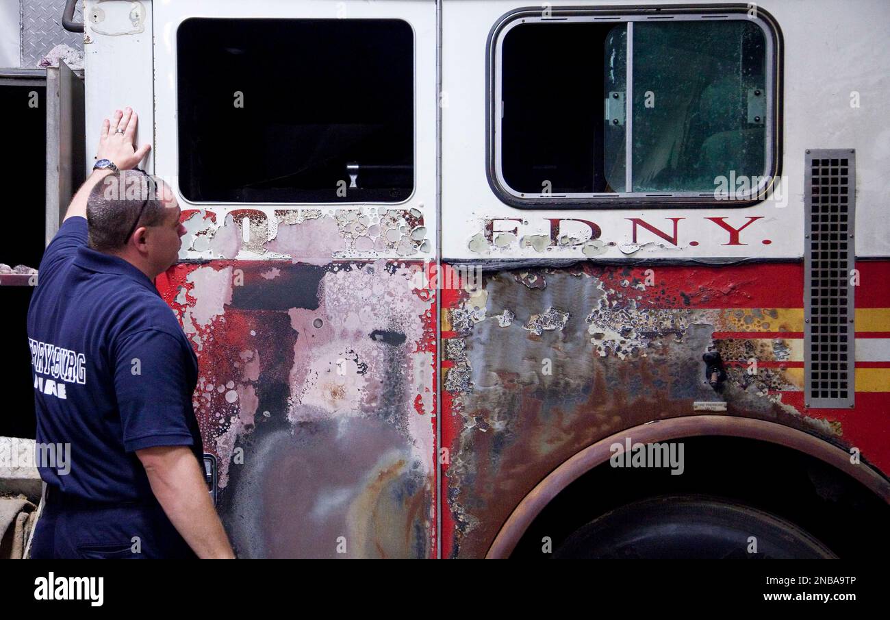 In this June 16, 2011 picture, firefighter Richard Browne, with the Perrysburg, Ohio Fire ...