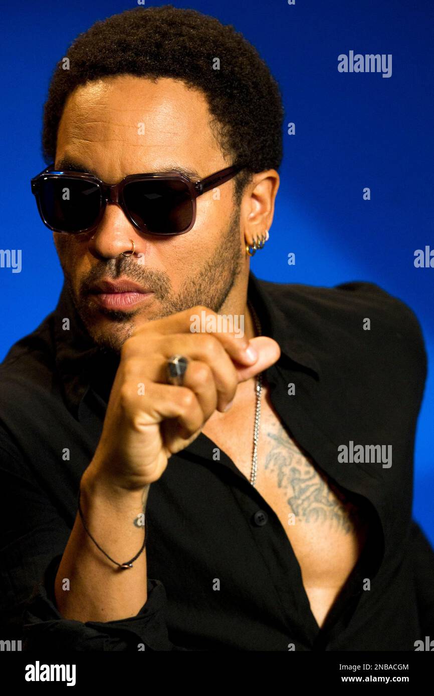 Lenny Kravitz poses for a portrait in New York, Tuesday, August 30 ...