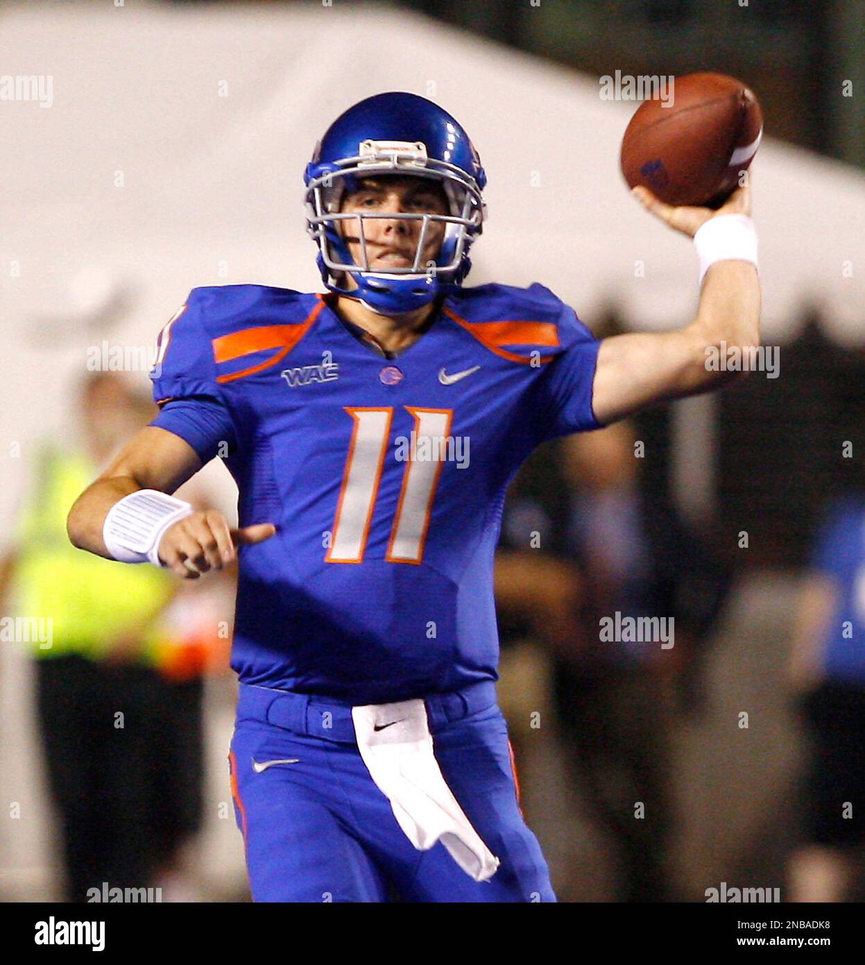 FILE-This Sept. 24, 2010 file photo shows Boise State's Kellen Moore ...