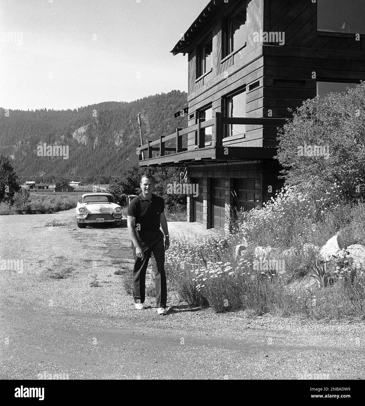 Jack Hemingway, 38, son of the late Ernest Hemingway, walks in front of ...
