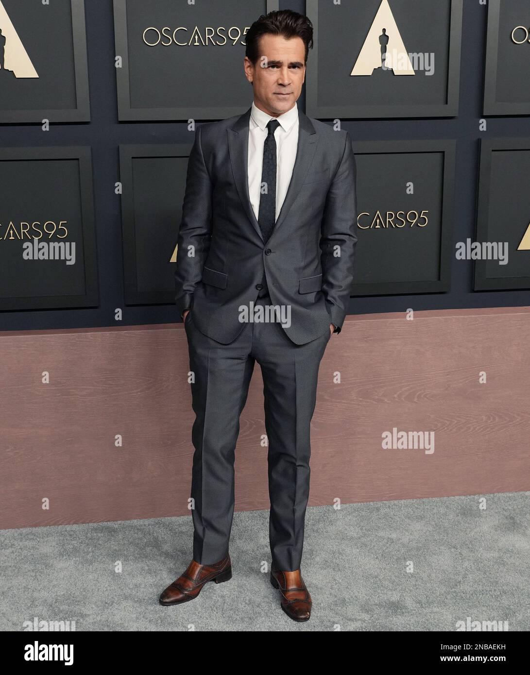 Los Angeles, USA. 13th Feb, 2023. Colin Farrell arrives at the 95th ...