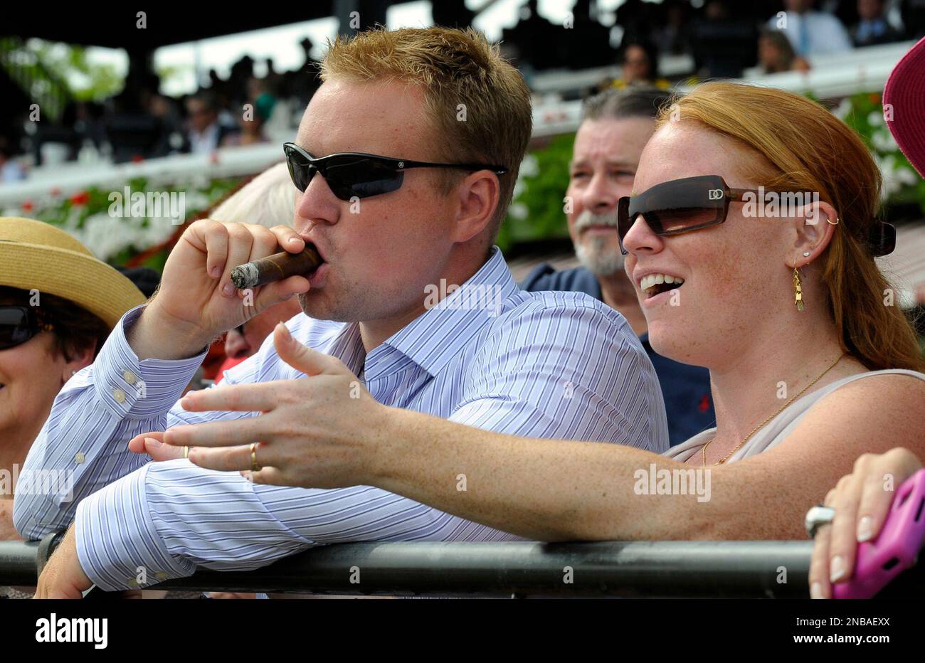Harry Brill and his girlfriend Justine Palme both of Doylestown, P.A ...