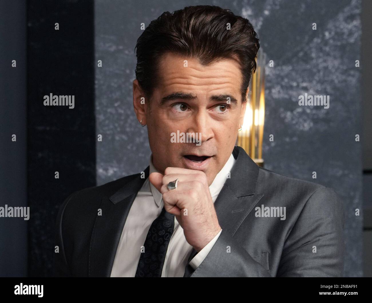 Beverly Hills, CA on Monday, February 13, 2023. Colin Farrell arrives ...