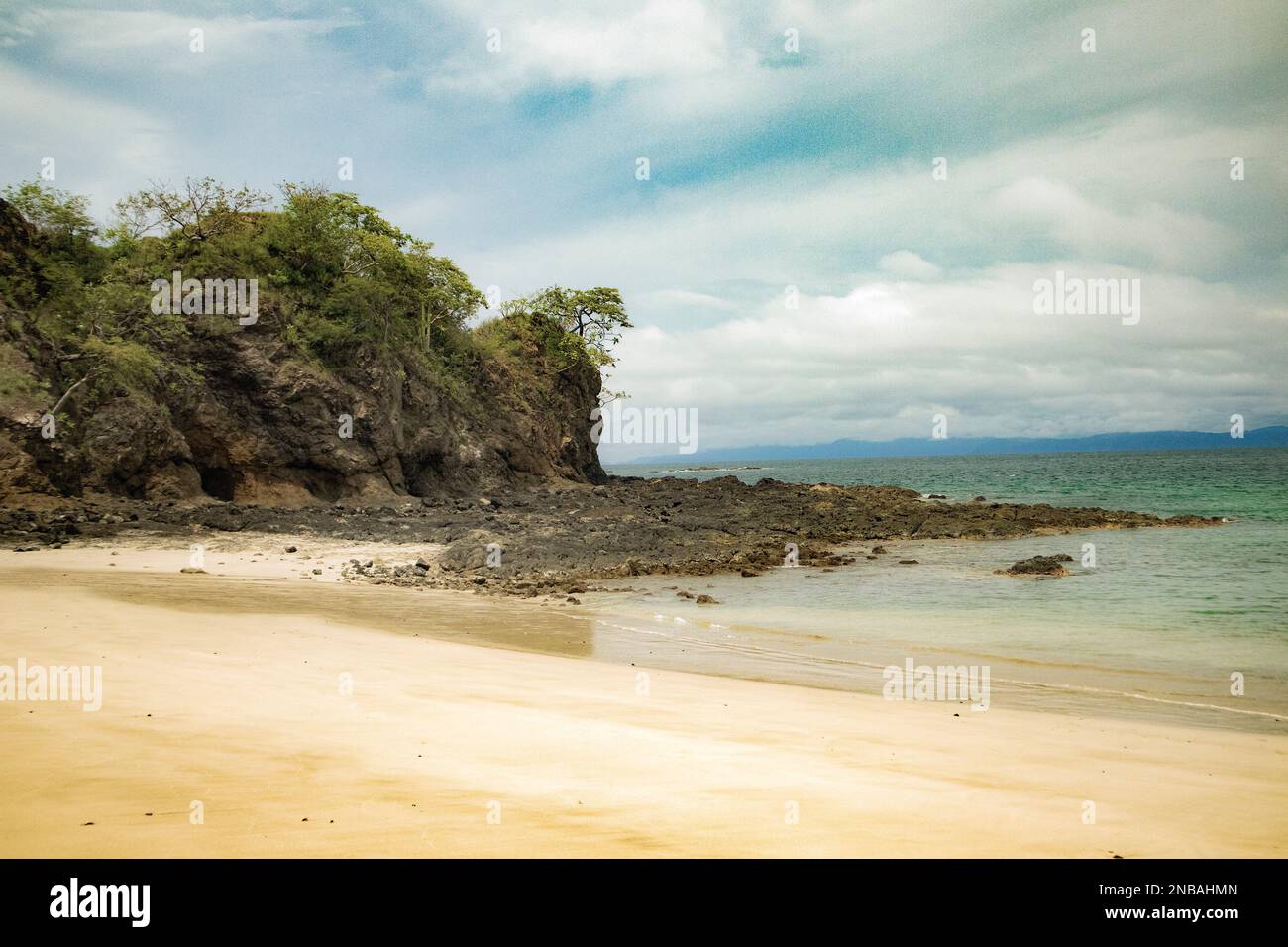 Penca Beach, beautiful hidden beach in the province of Guanacaste Costa ...