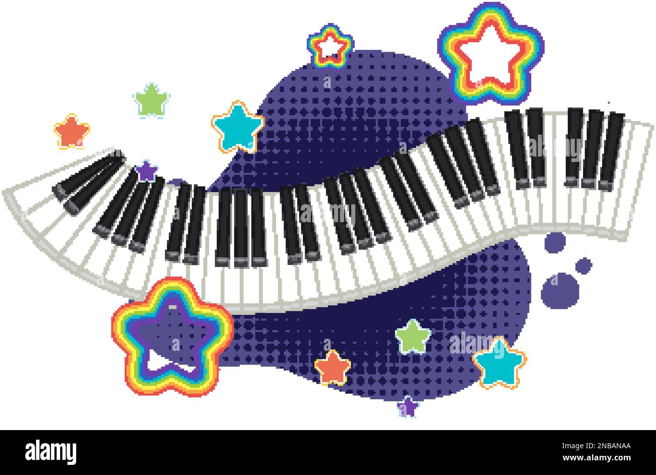 Music Keyboard Clip Art