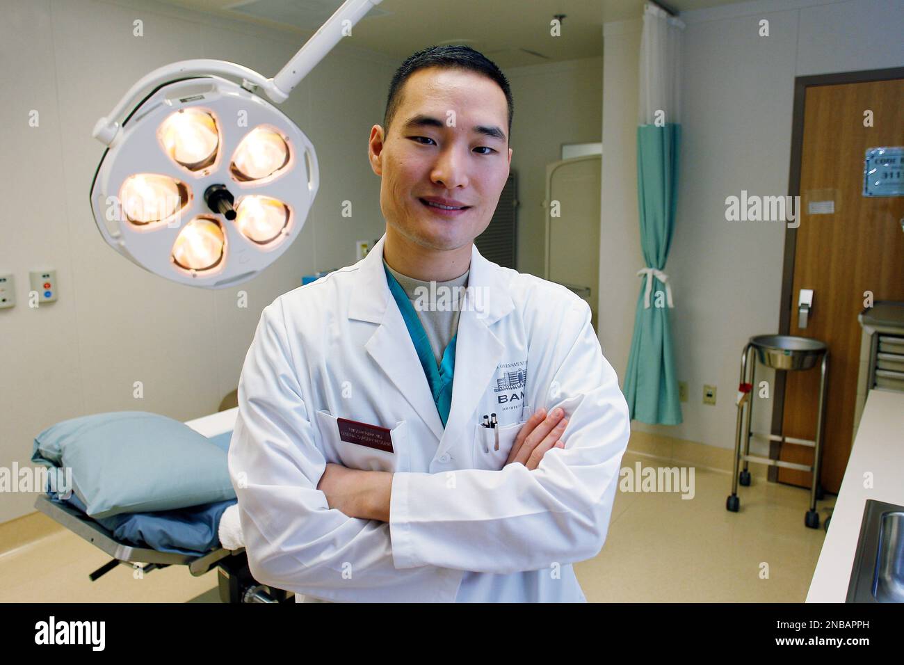 In this Aug. 25, 2011 photo, Dr. Tim Park, 26, poses for a photo at ...
