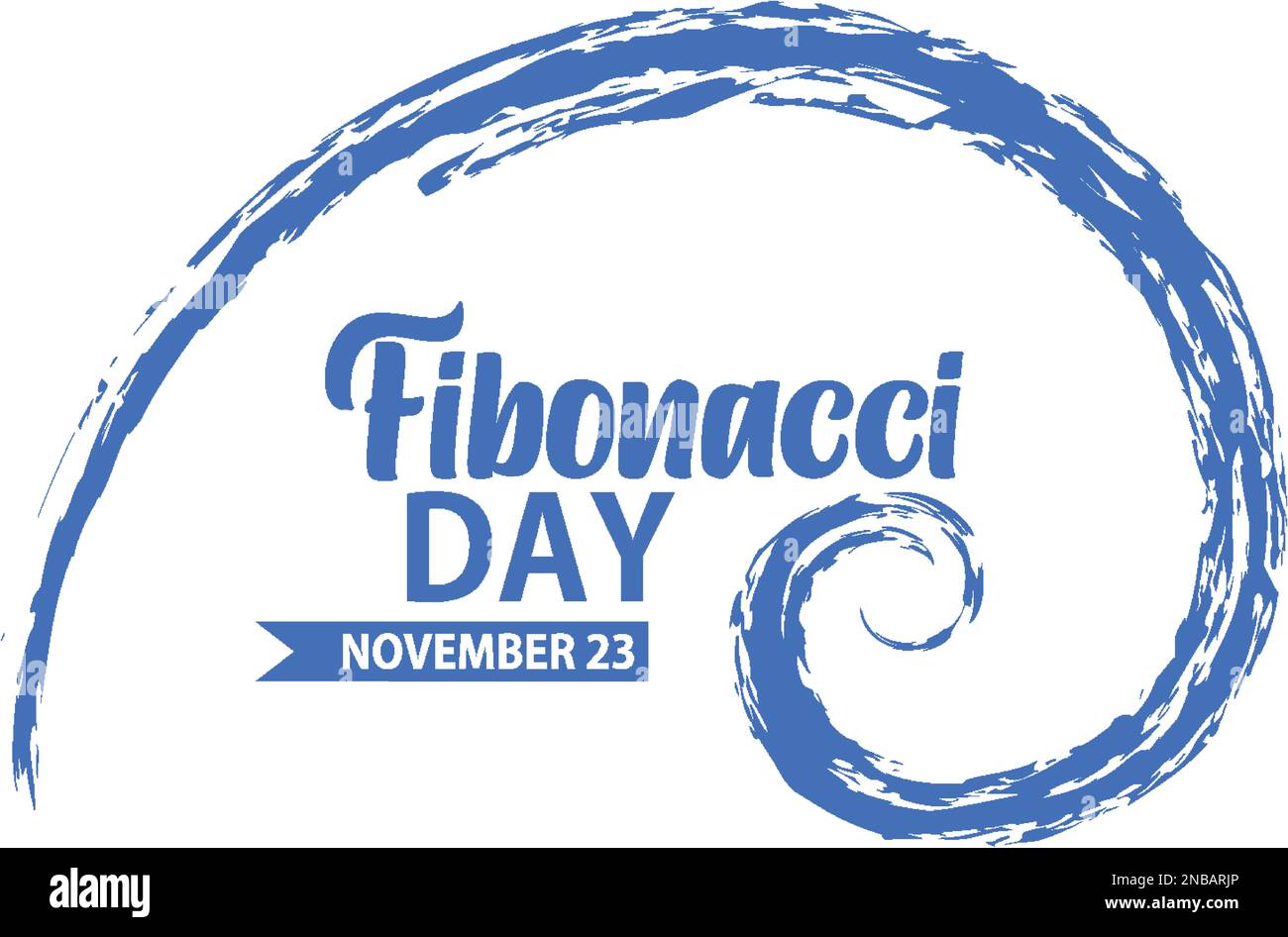 Fibonacci day poster design illustration Stock Vector Image & Art - Alamy