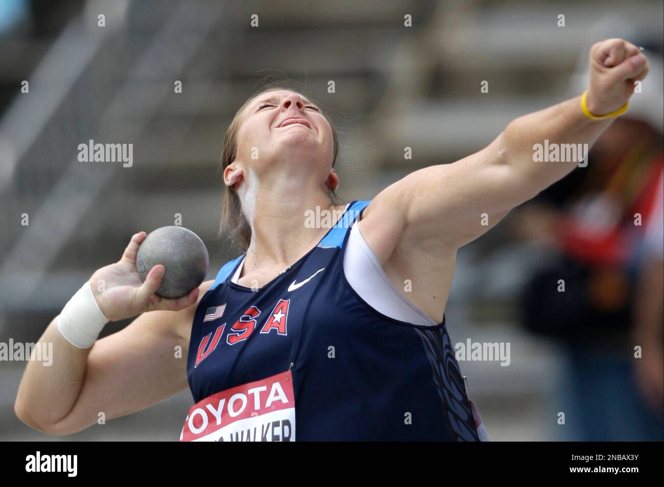 USA's Sarah Stevens-Walker competes in the qualification for the Women ...