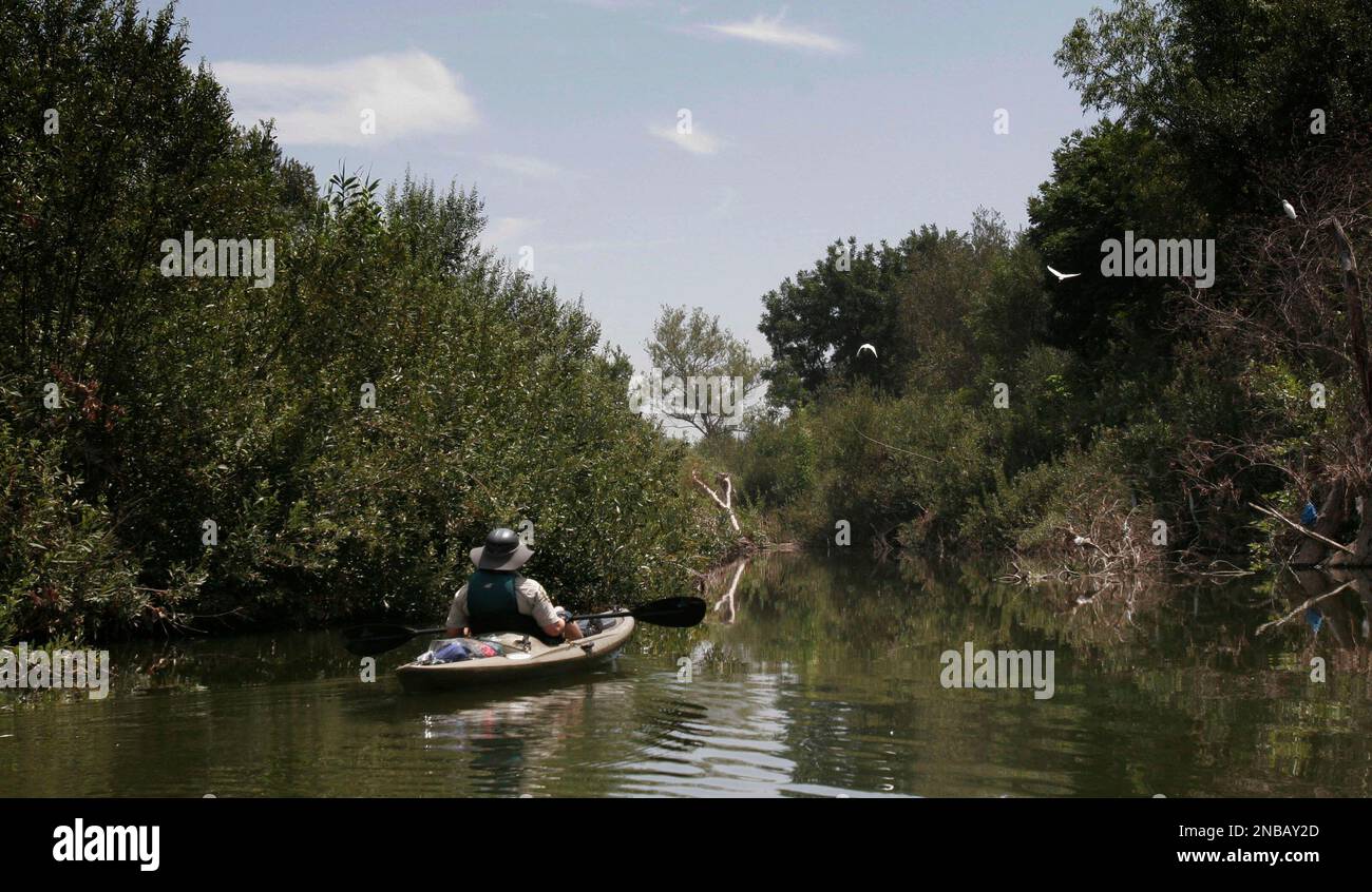 This Aug. 12, 2011 photo shows Ranger Tim Pera, with the Santa Monica ...