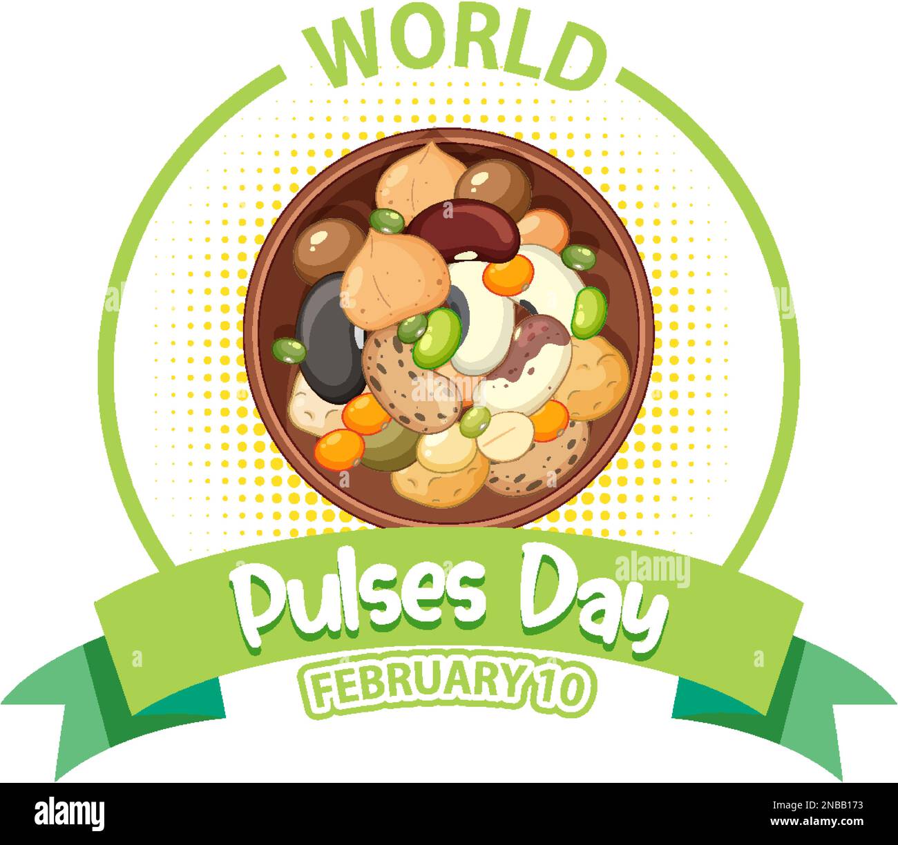 World Pulses Day Banner Design illustration Stock Vector Image & Art ...