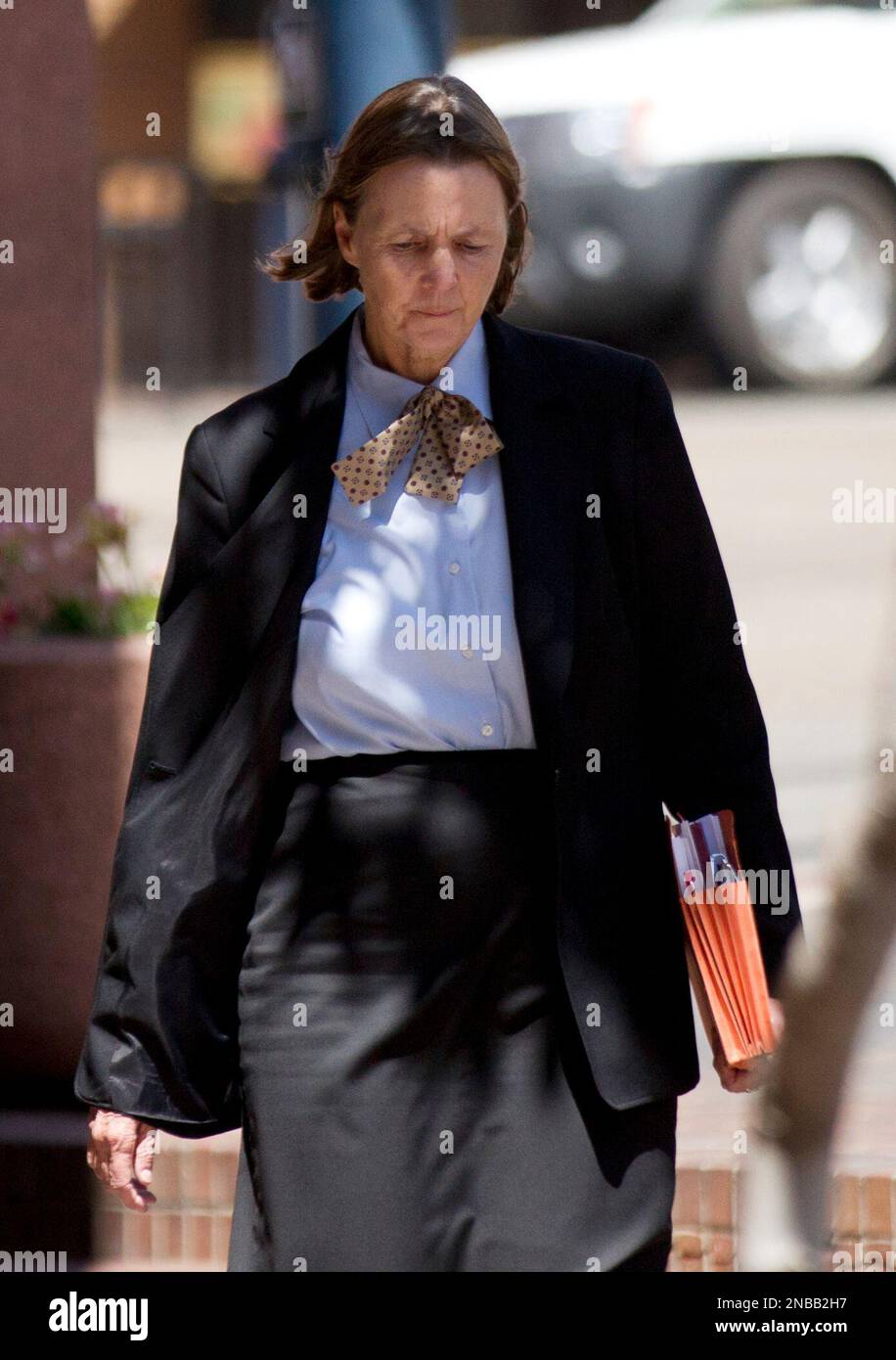 Judy Clarke, he lawyer representing shooting suspect Jared Lee Loughner ...