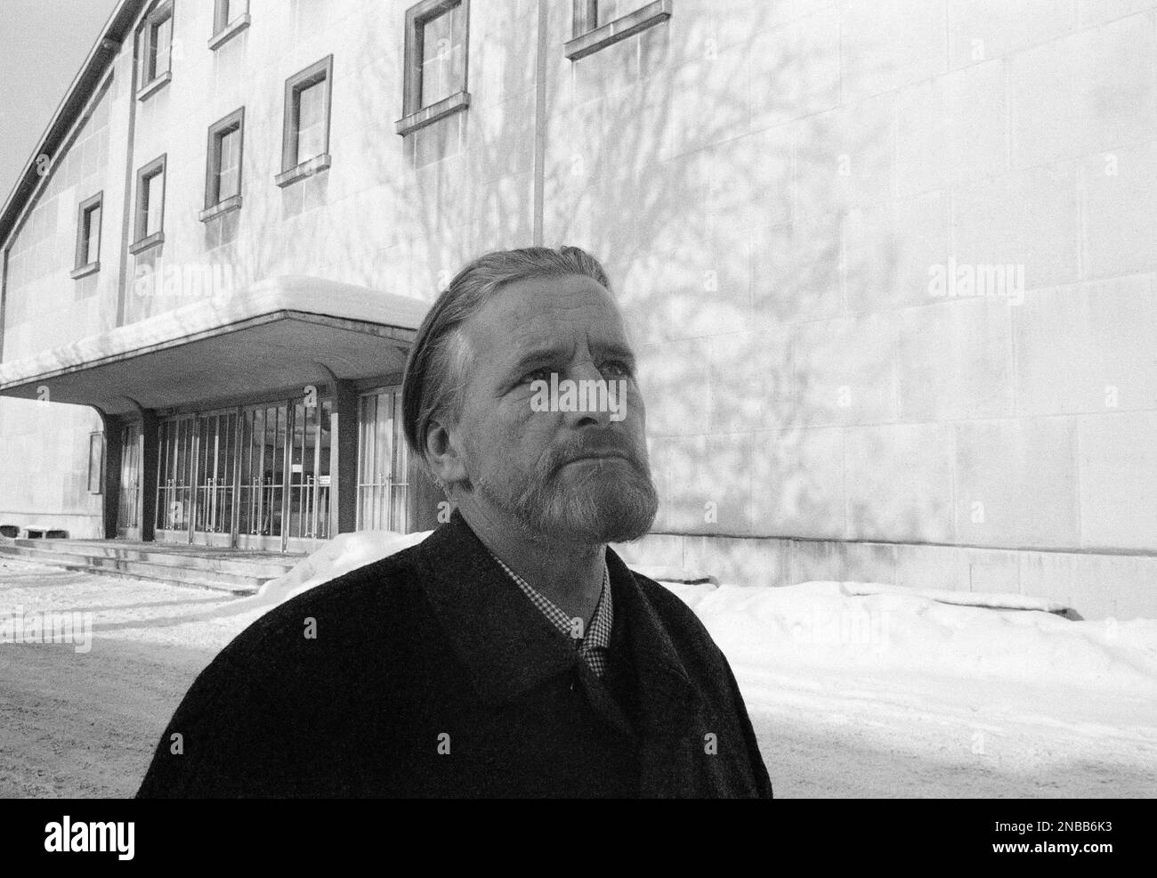 Anton Preisinger, director of the Passion Play, is shown at the village ...