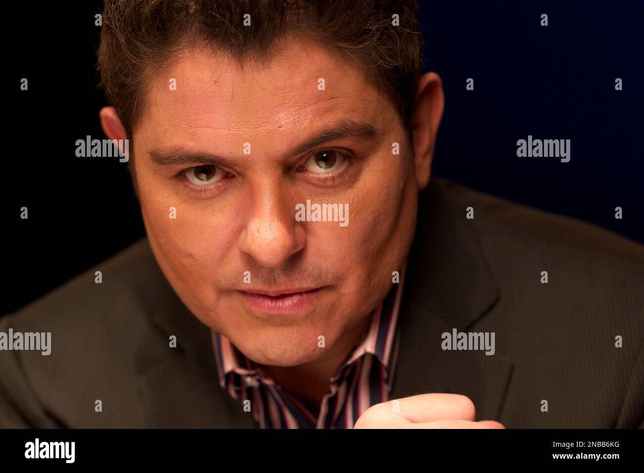 In this Aug. 19, 2011 photo, Ernesto Laguardia, host of the new ...