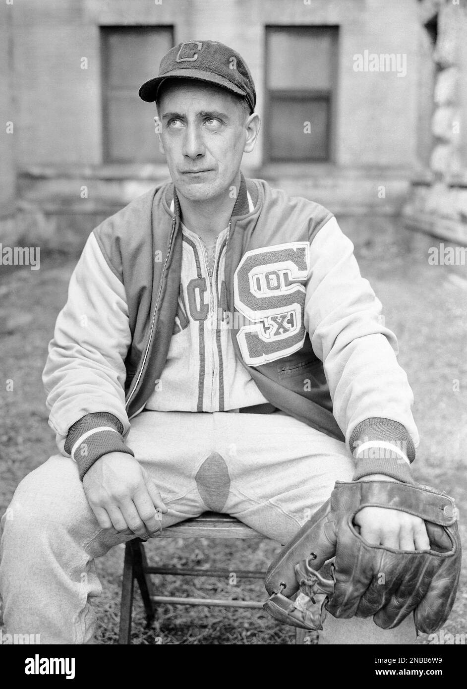 William Swift at French Lick, Indiana on March 23, 1943, Chicago White ...