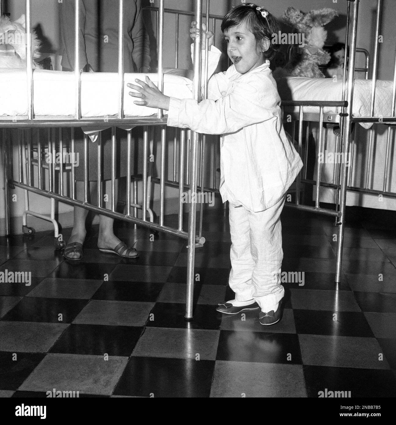 Former Siamese twins Giuseppina and Santina Foglia, parted in an ...