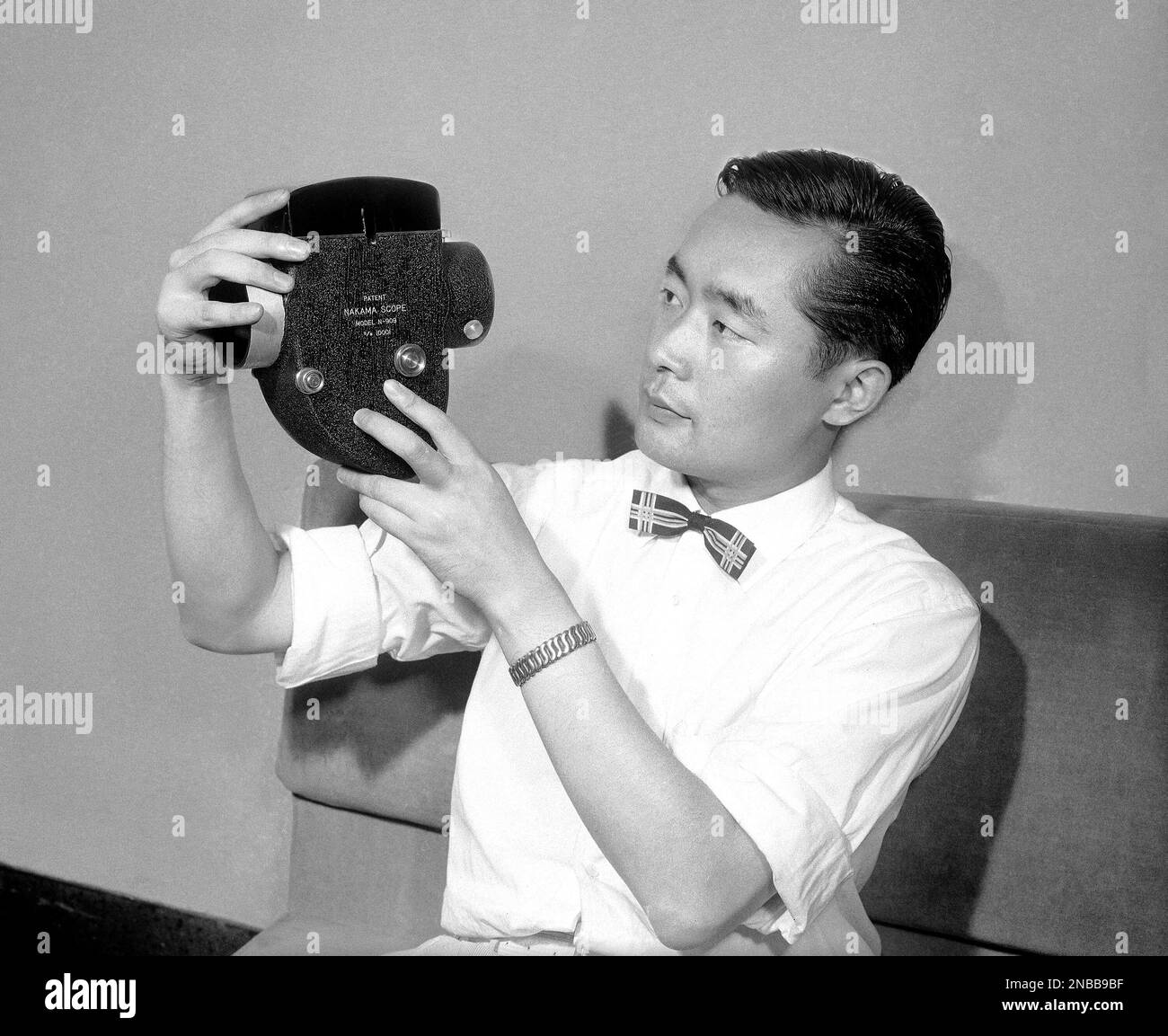 Yoshiro Nakamatsu, 29, president of the Tokyo University Inventor ...