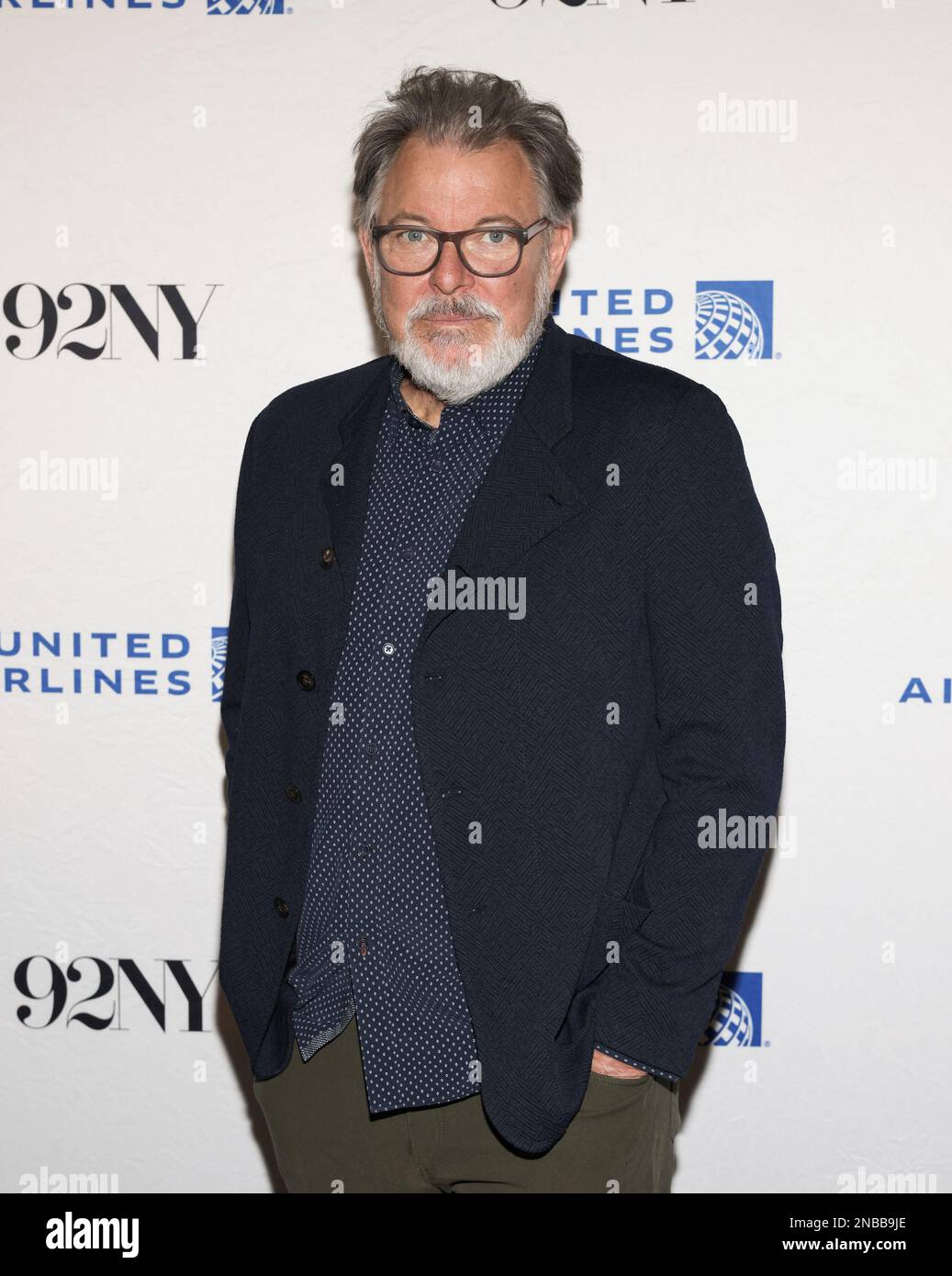 Jonathan Frakes from "Star Trek: Picard" poses backstage before a ...