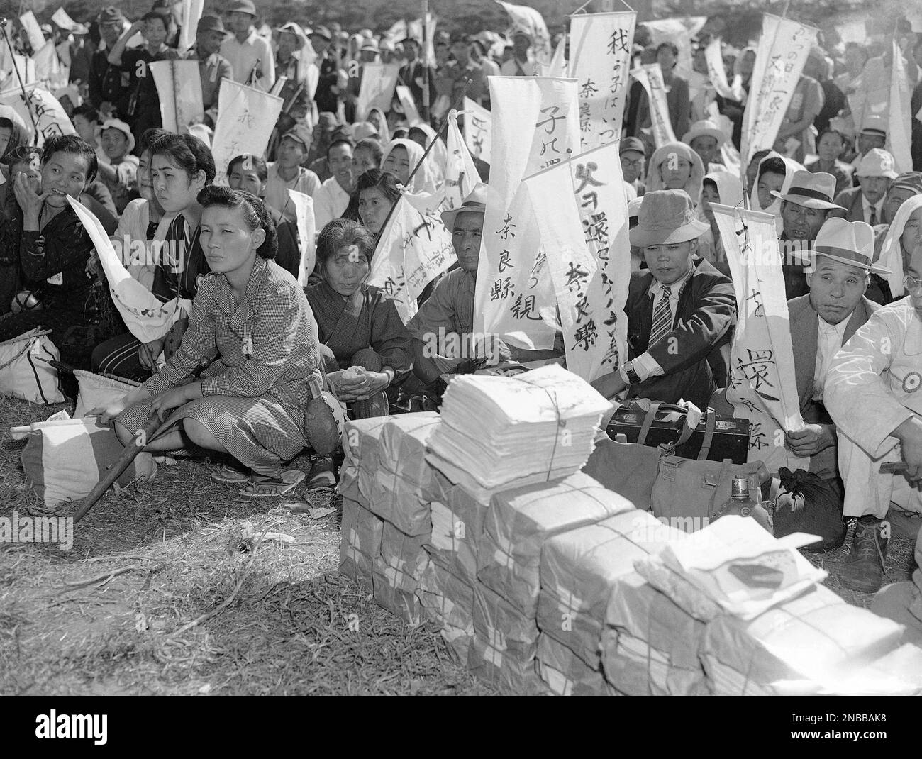 Some of the fathers, mothers and wives of the soldiers still held in ...