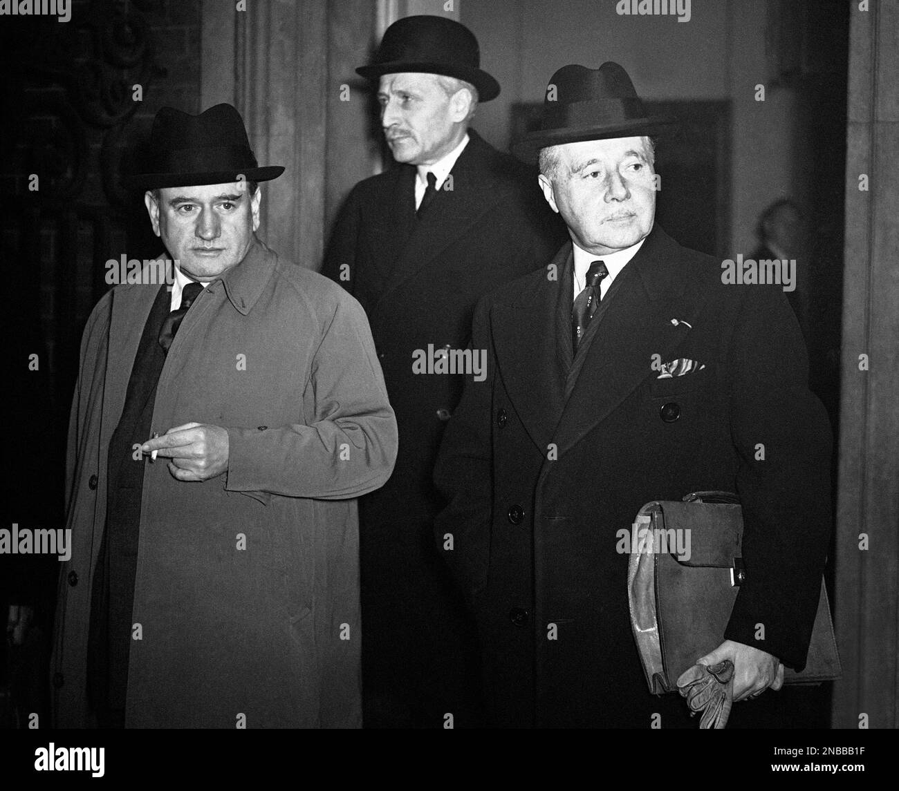 General Maurice Gamelin, French Commander in Chief, arrived at No. 10 ...