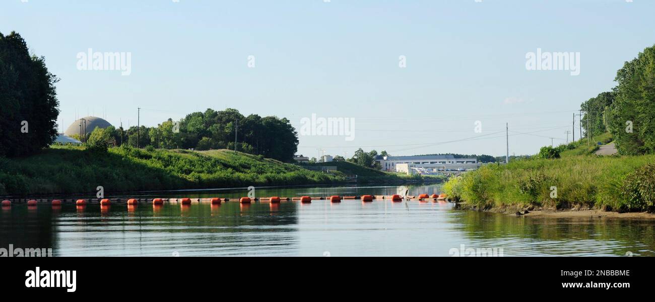 The North Anna Nuclear Power Station in Louisa County Va. is shown ...