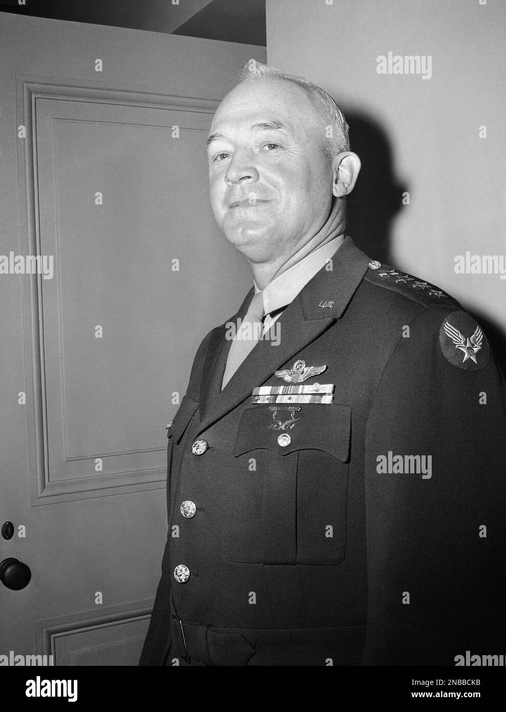 Gen. Henry H. Arnold, chief of the Army Air Forces, appears at the War ...