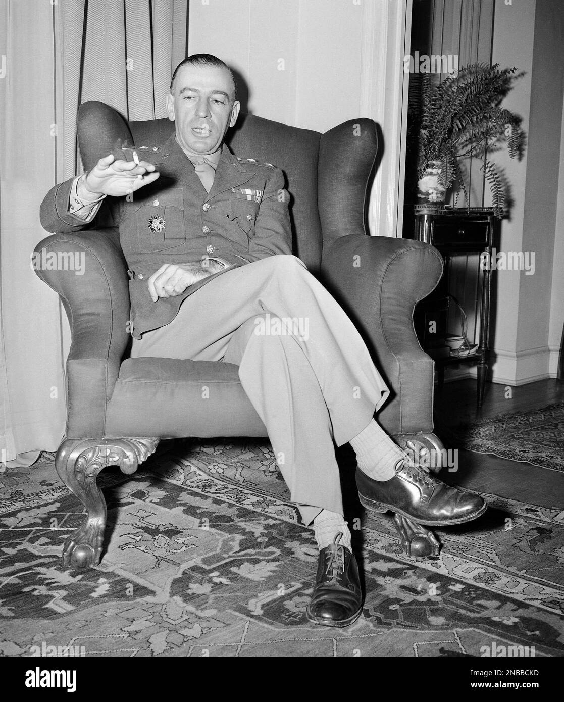 Lt. Gen. Richard K. Sutherland shown in 1943. Location unknown. (AP ...