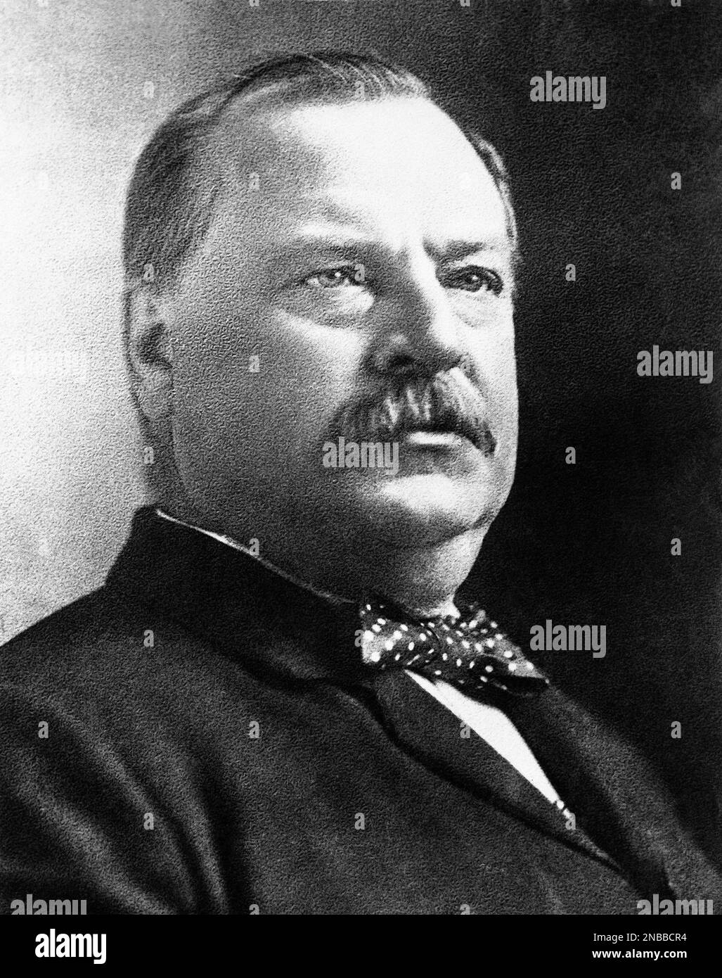 U.S. President Grover Cleveland shown August 9, 1892, 22nd and 24th president, 1885-1889 and ...