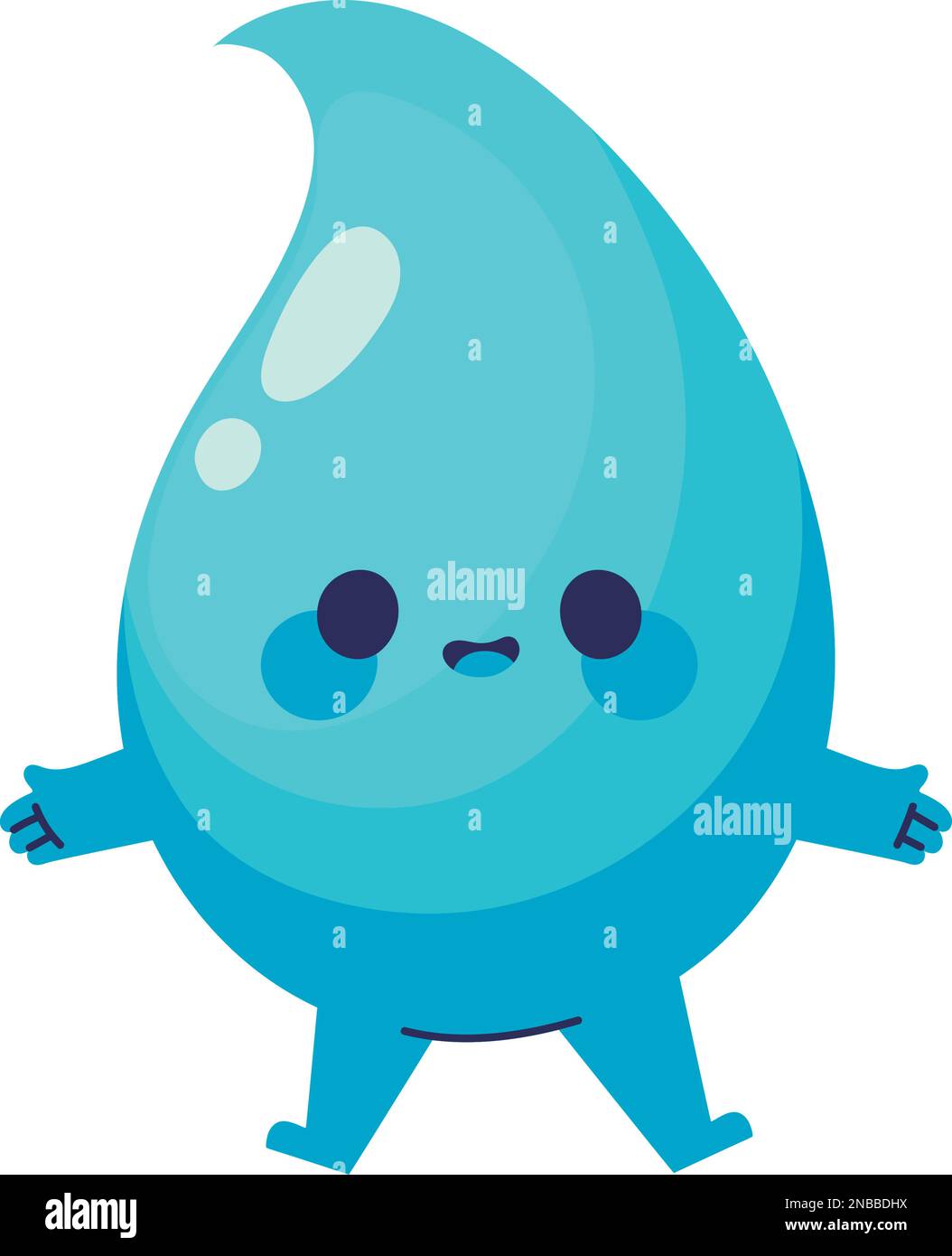 cute water drop Stock Vector Image & Art - Alamy