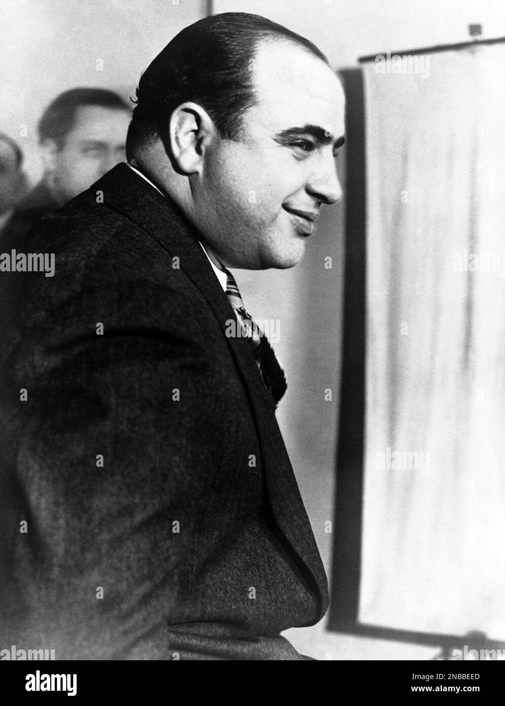 Al Capone shown around April 14, 1931. (AP Photo Stock Photo - Alamy