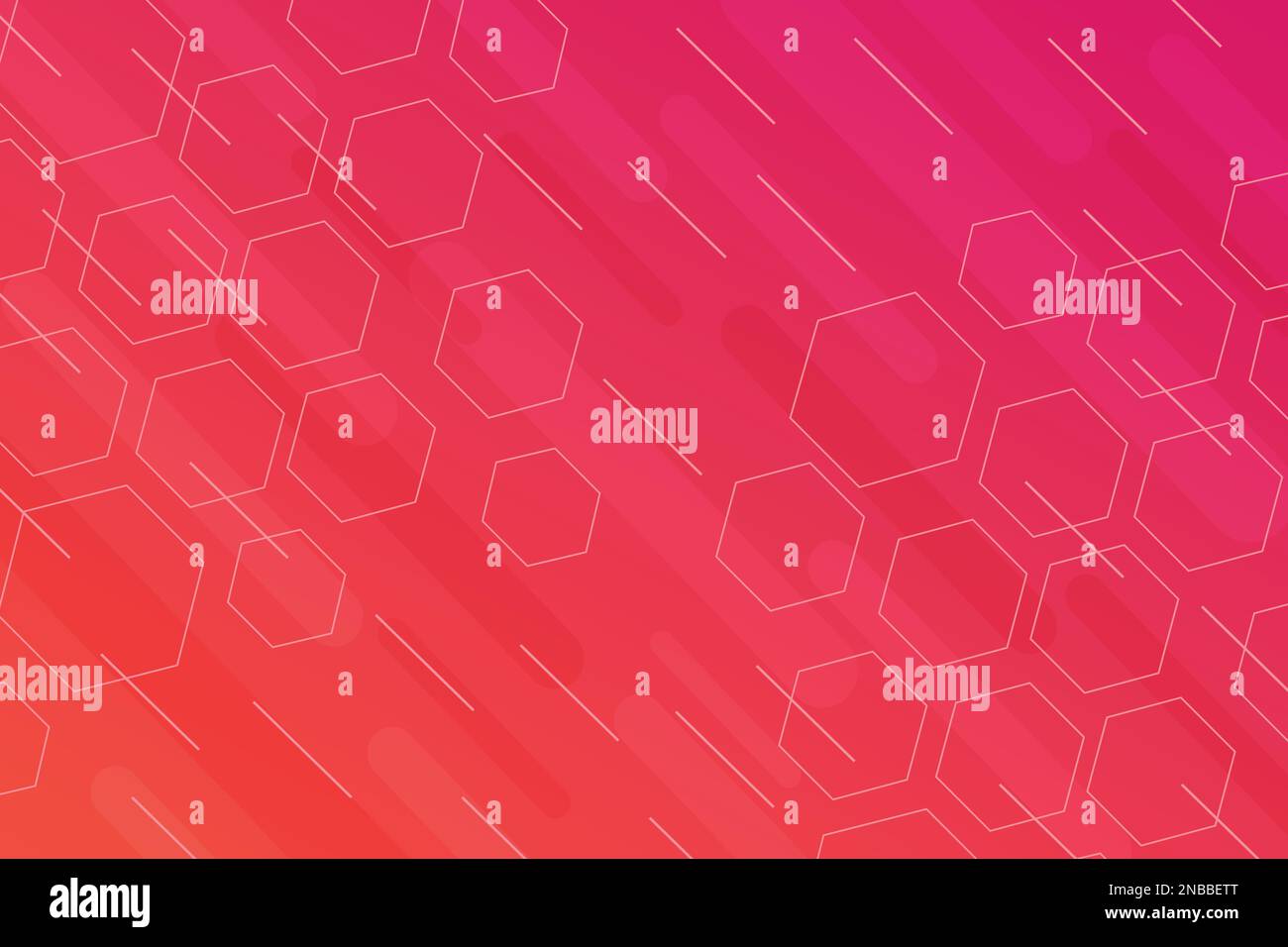 Hexagon red pink background abstract backdrop for technology medical ...