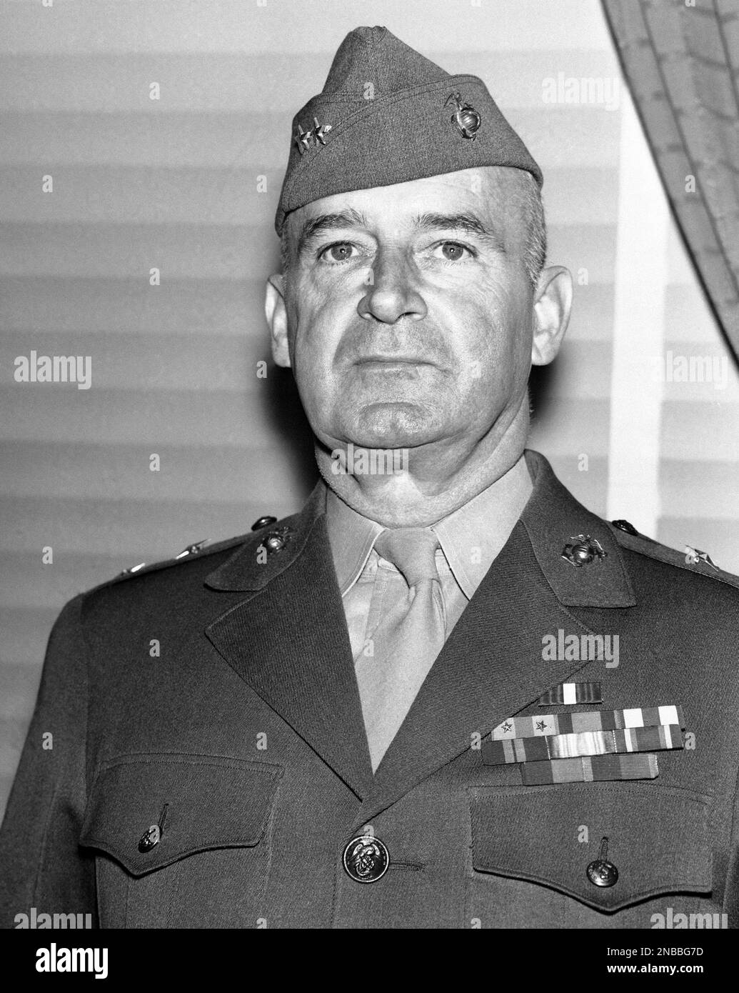 Maj. Gen. Alexander A. Vandegrift, U.S.M.C., shown Jan. 28, 1943, in ...