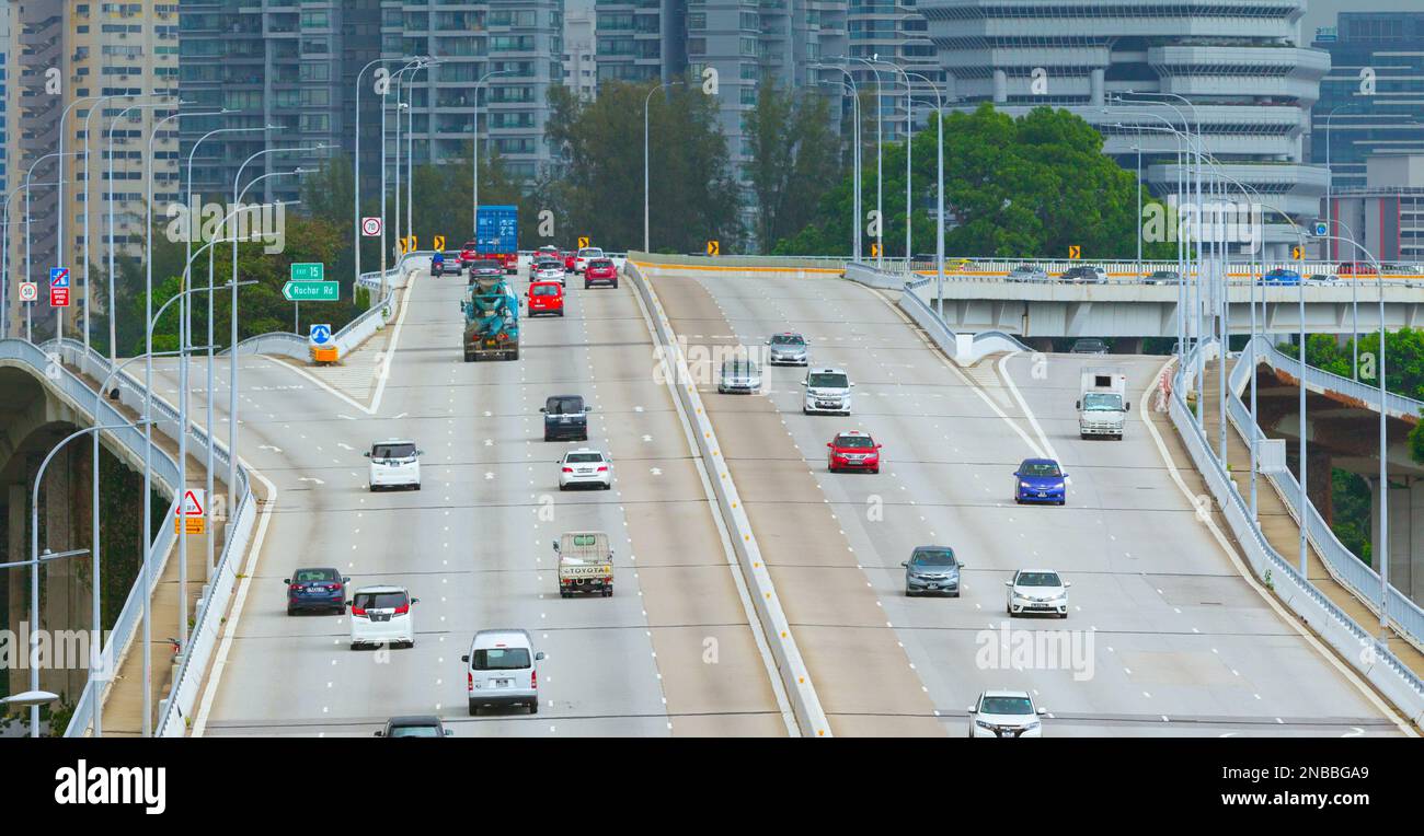 Sheares bridge singapore hi-res stock photography and images - Alamy
