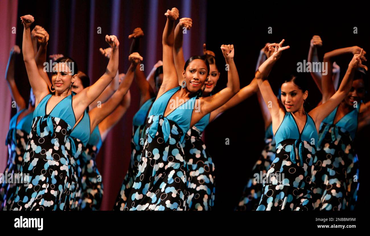 Dancers of the Litz Alfonso Ballet perform during the celebration for ...