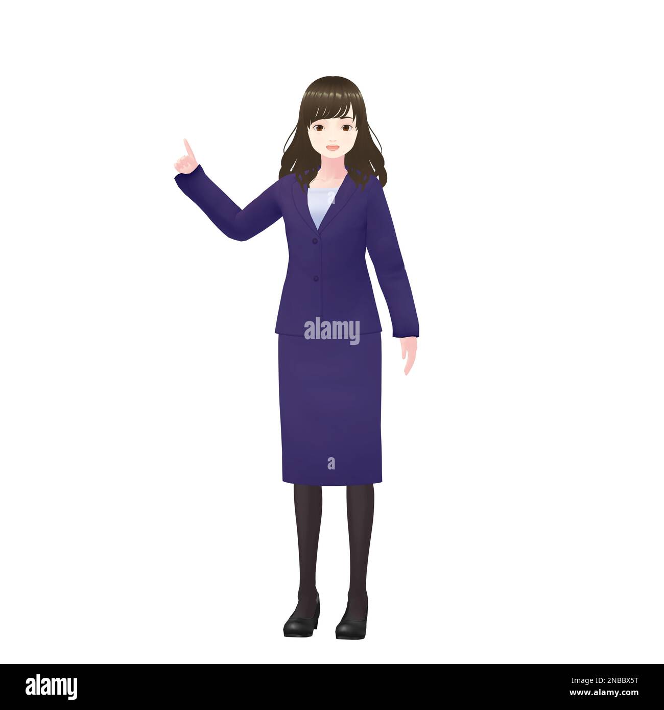 Department clerk Cut Out Stock Images & Pictures - Alamy