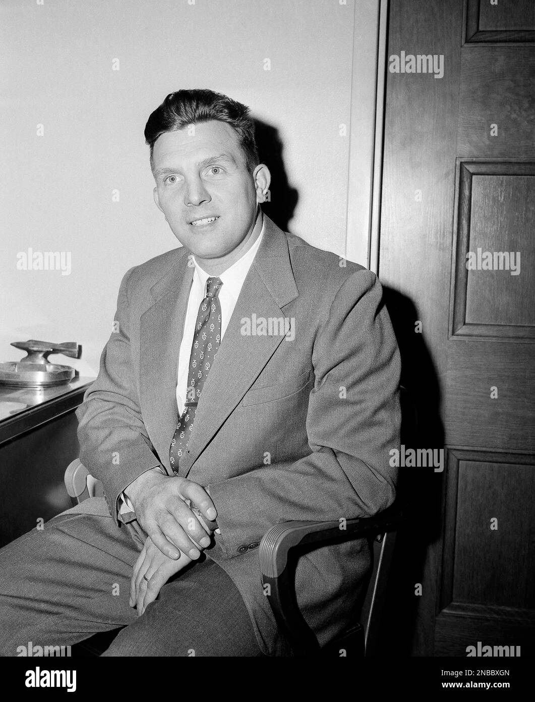 Lou Saban, 33, an assistant coach at Northwestern University, has been ...