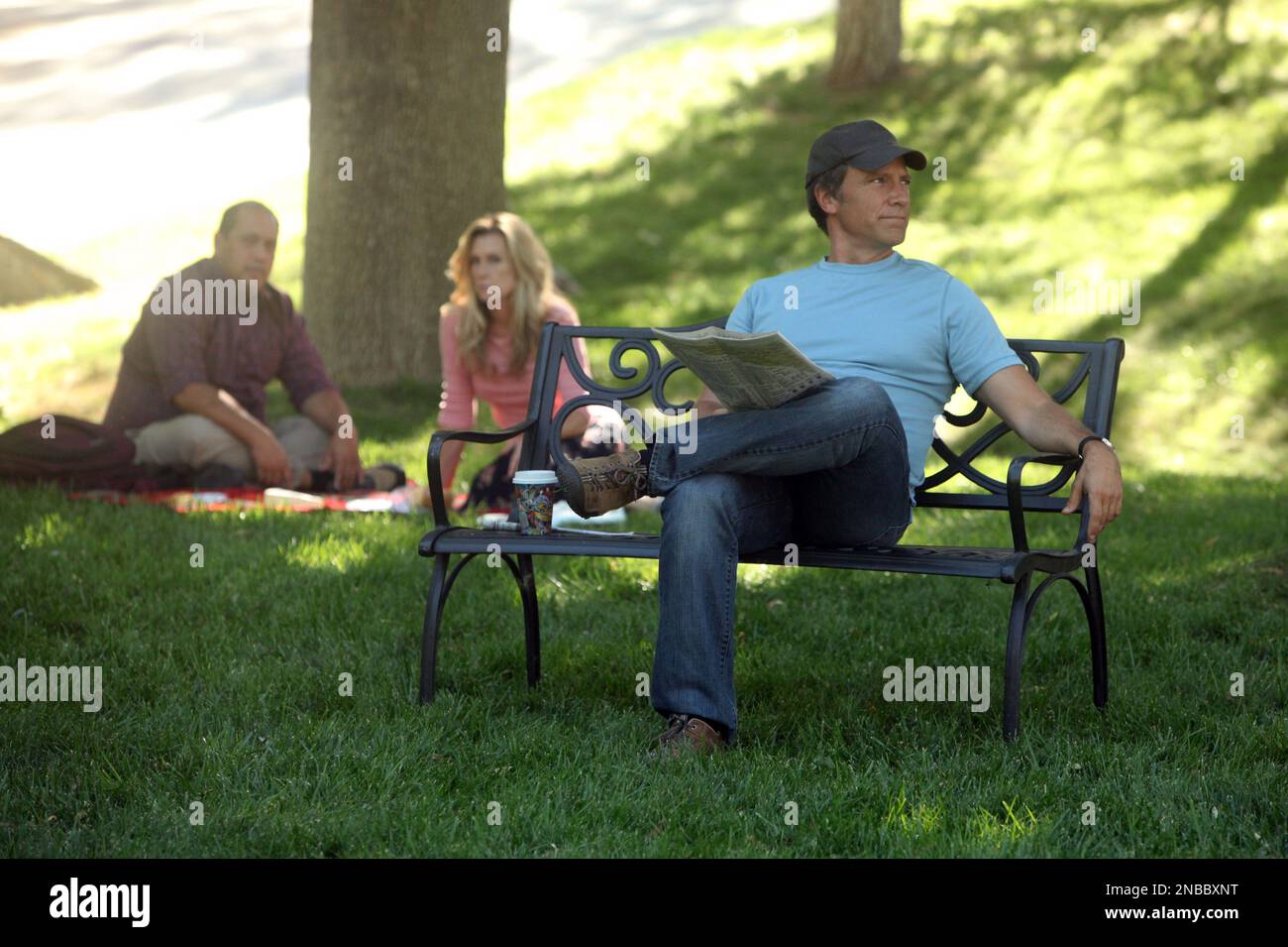 Mike Rowe, pictured right, and his best friend Chuck, not pictured ...