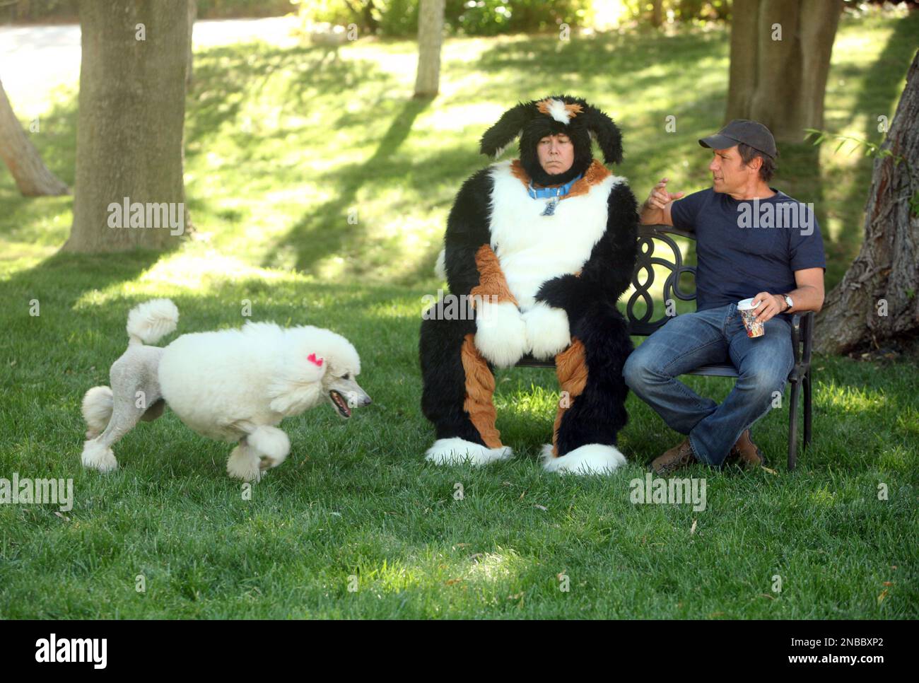 Mike Rowe, right, and his best friend Chuck, dressed as a lovable ...
