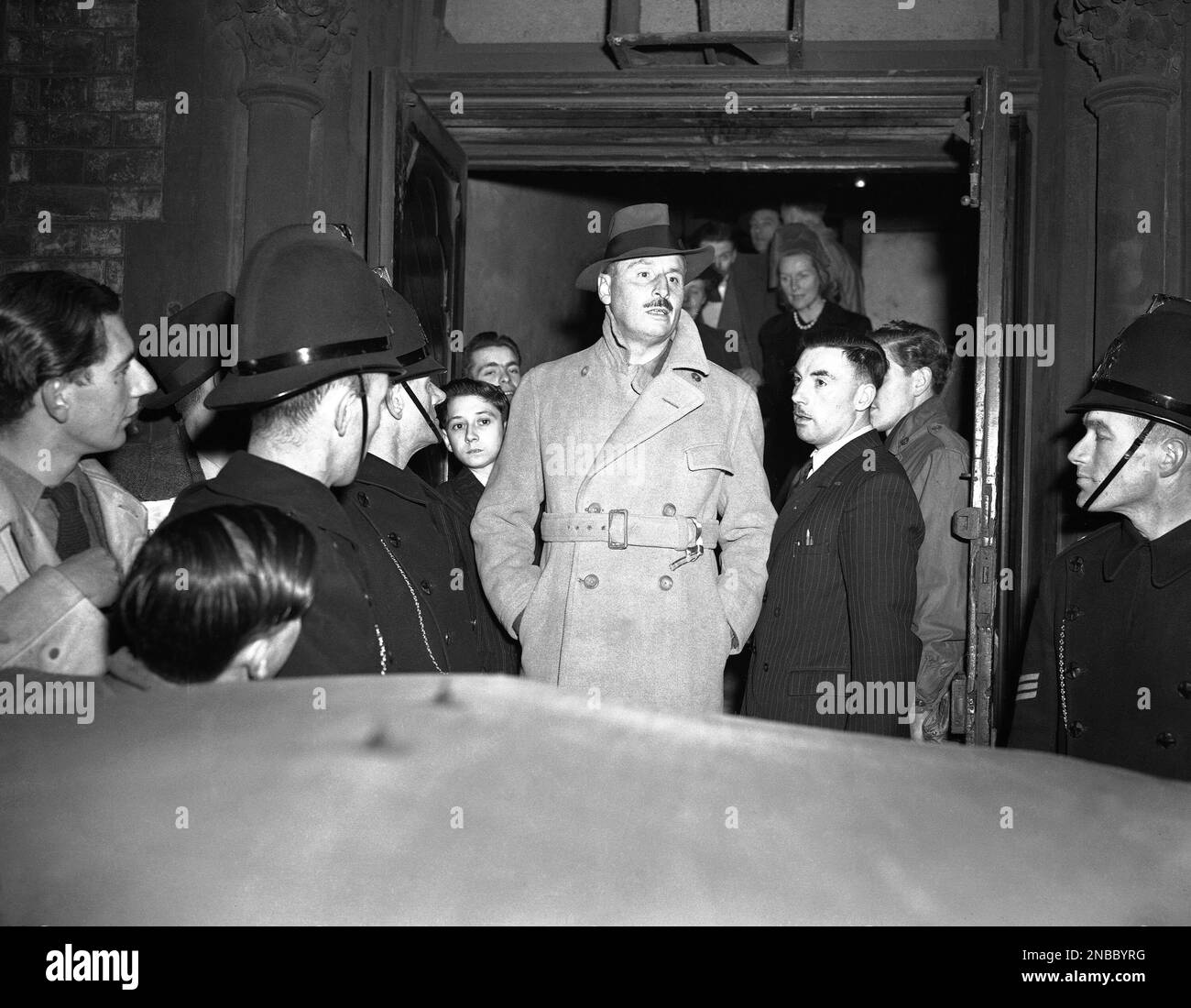 Sir Oswald Mosley, Britain's pre-war Fascist leader, touched off a ...