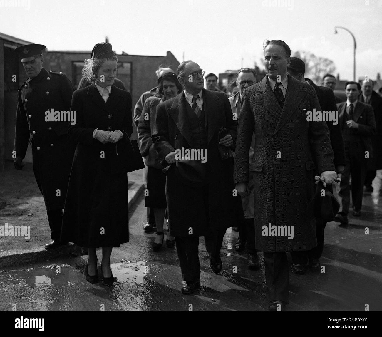 Oswald Pirow, chairman of South Africa's new order movement arrived at ...