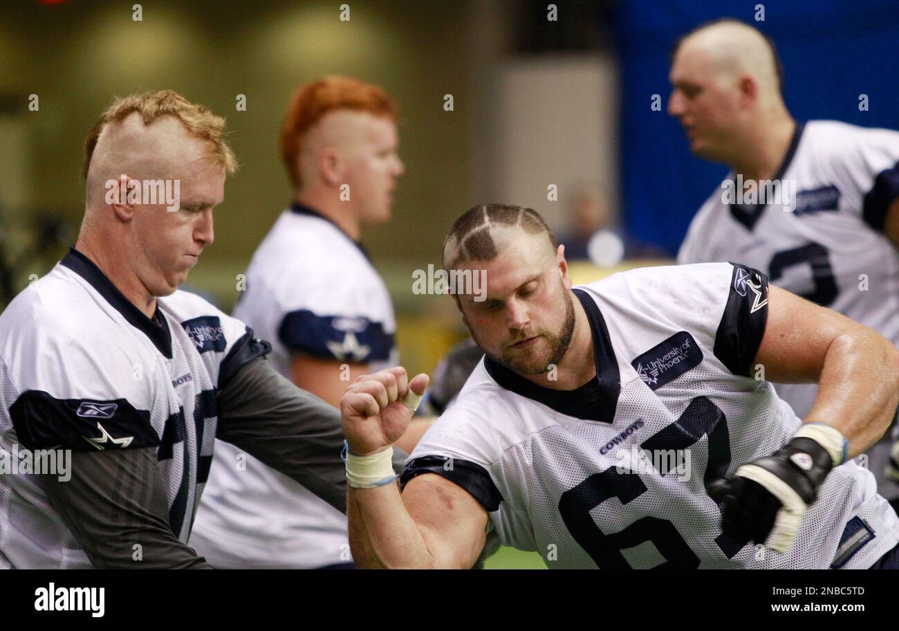 FILE - This Aug. 5, 2010, file photo shows Dallas Cowboys rookies, from ...