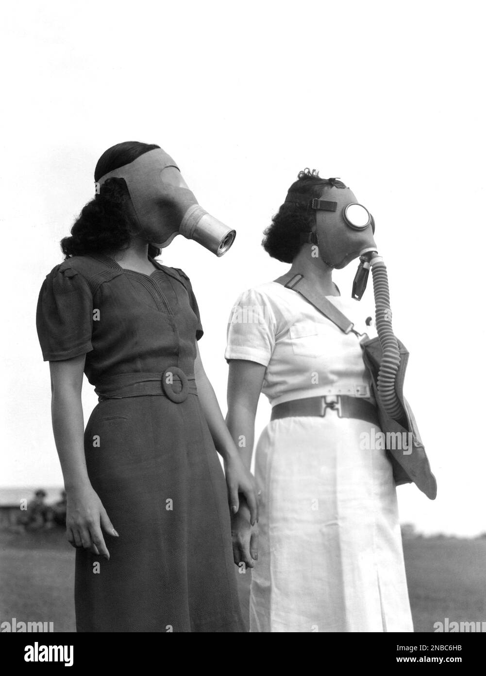 War jitters has Manila trying on gas masks. Most of the masks are ...