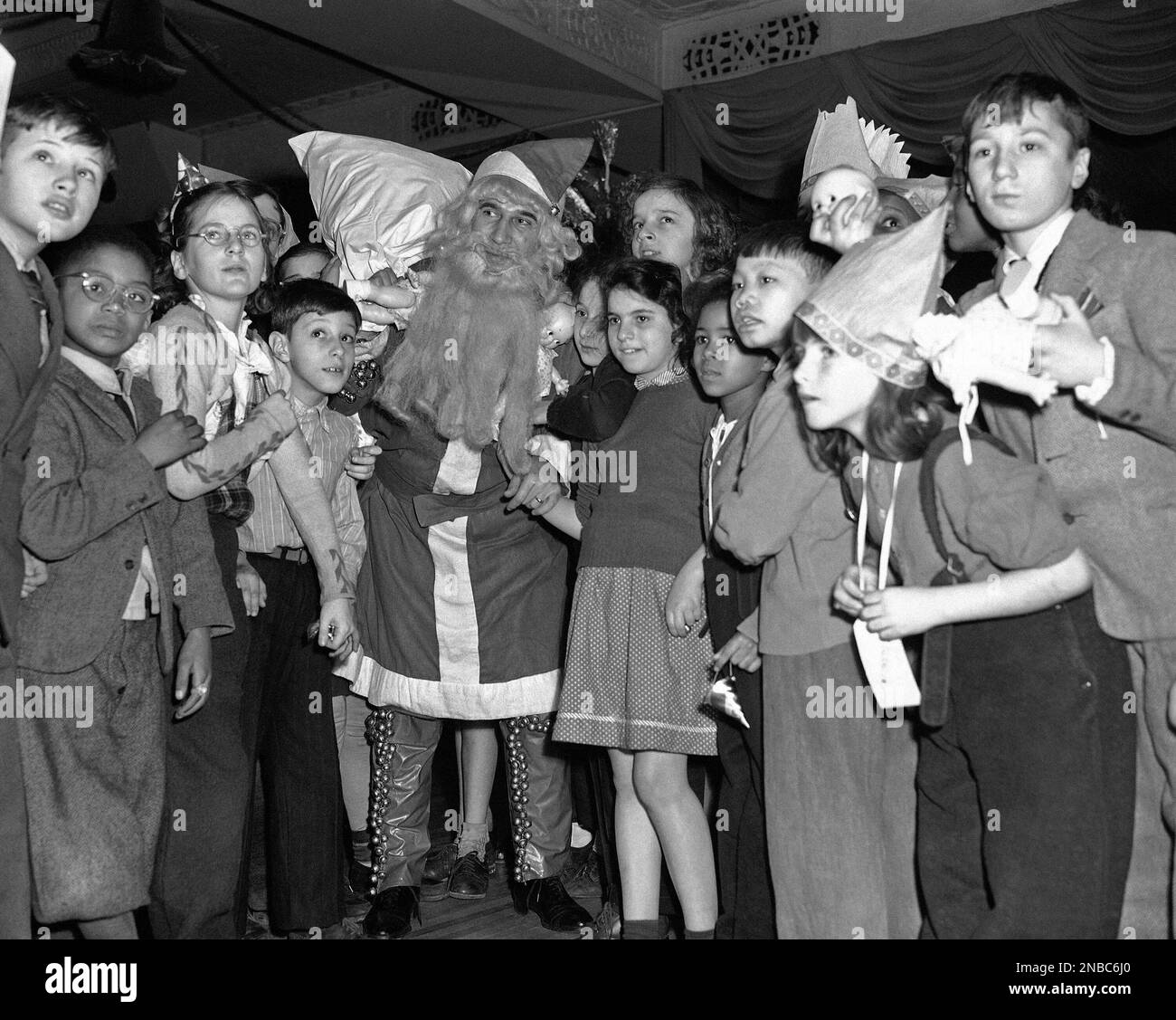 Vincent R. Impellitteri, New York council president, dons whiskers and ...