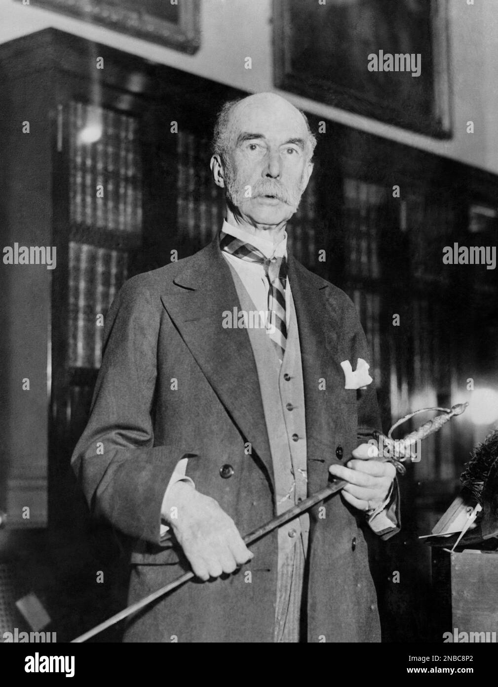 A. Edward Biddle, one of the relatives who attended the Biddle family ...