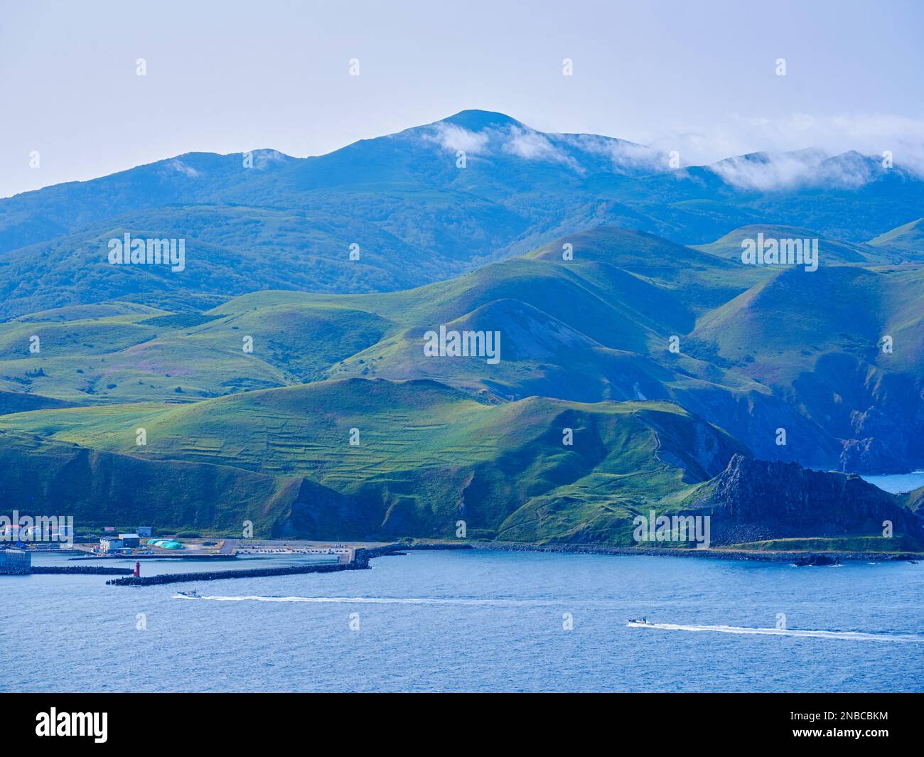 Landscape in Rebun Island, Hokkaido, Japan Stock Photo - Alamy