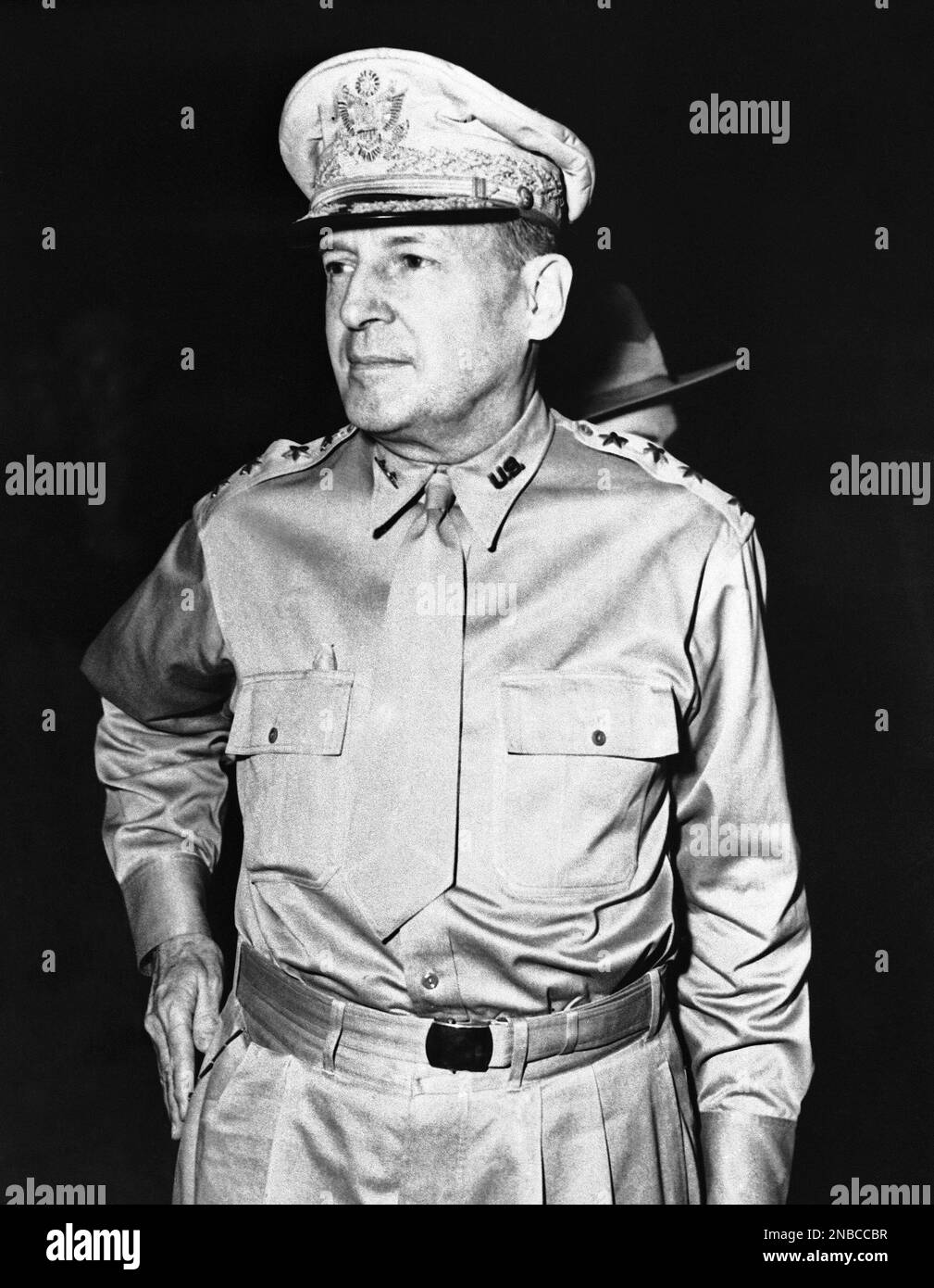 General Douglas MacArthur, supreme commander of Allied forces in the ...