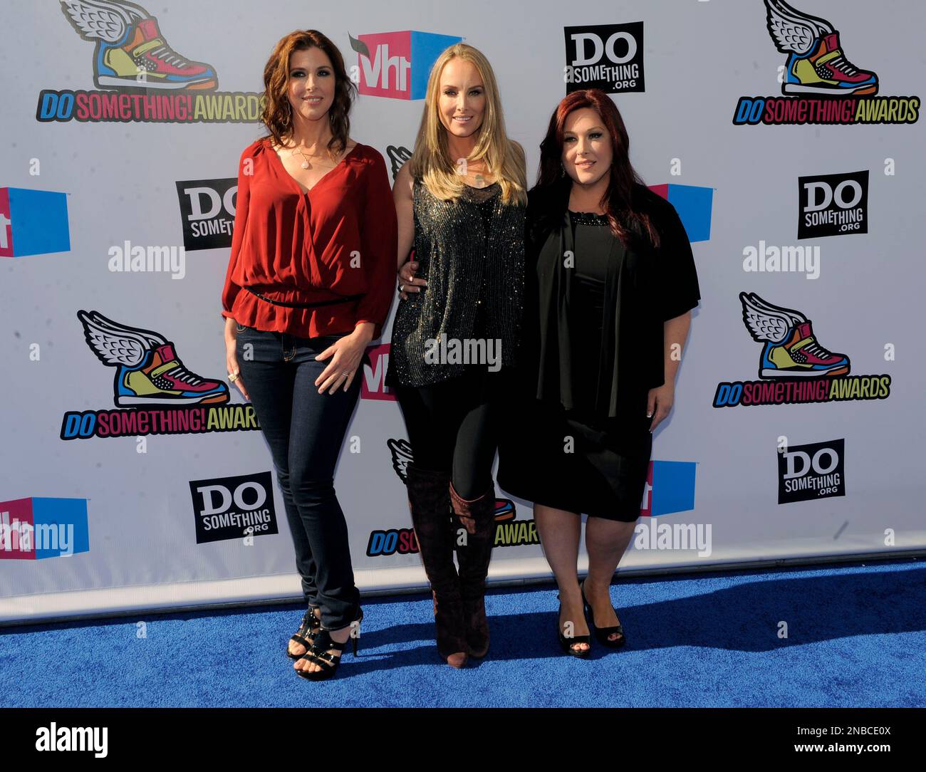 From left, Wendy Wilson, Chynna Phillips and Carnie Wilson, of music ...