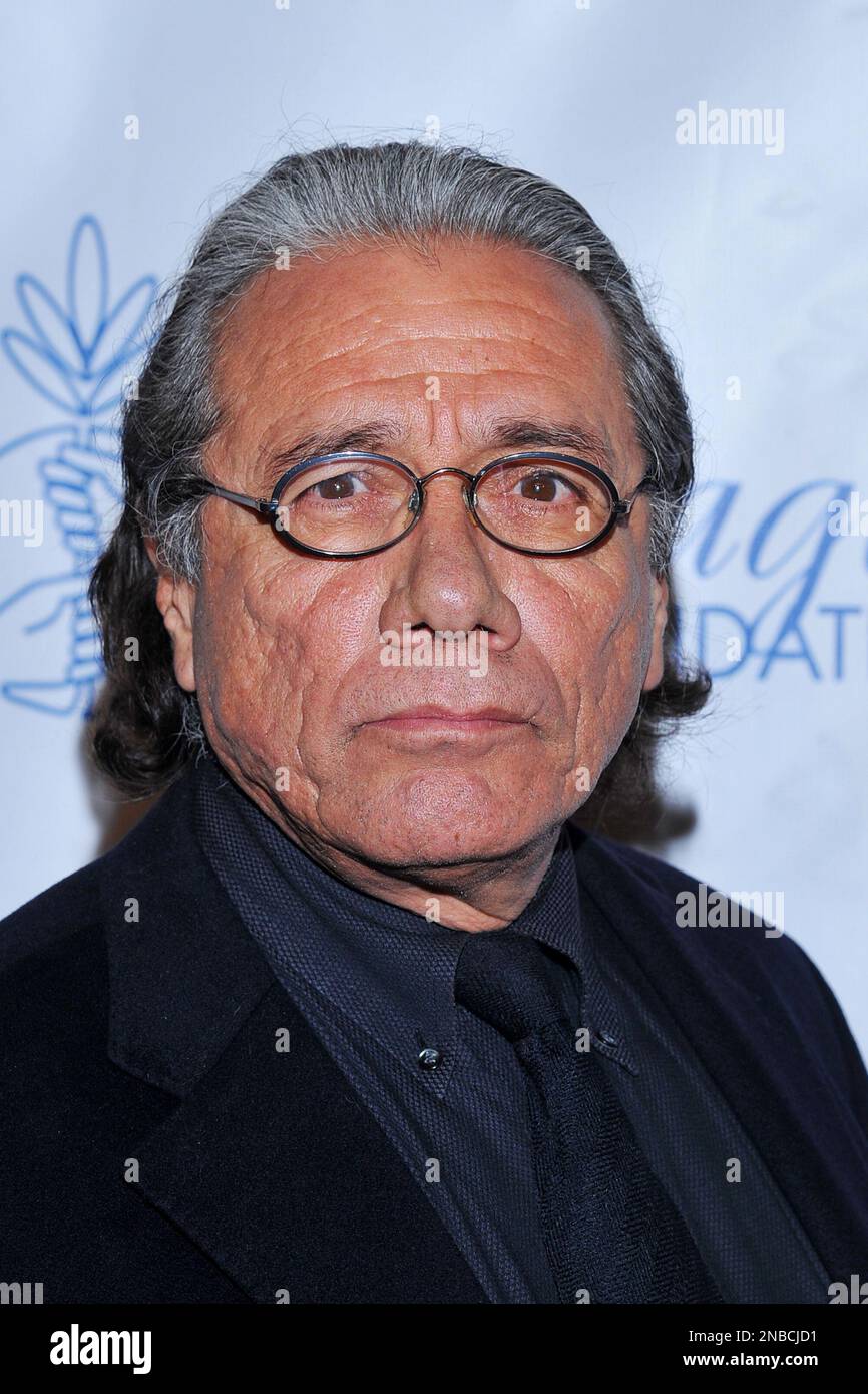 Actor Edward James Olmos arrives at the Imagen Awards on Friday Aug. 12 ...