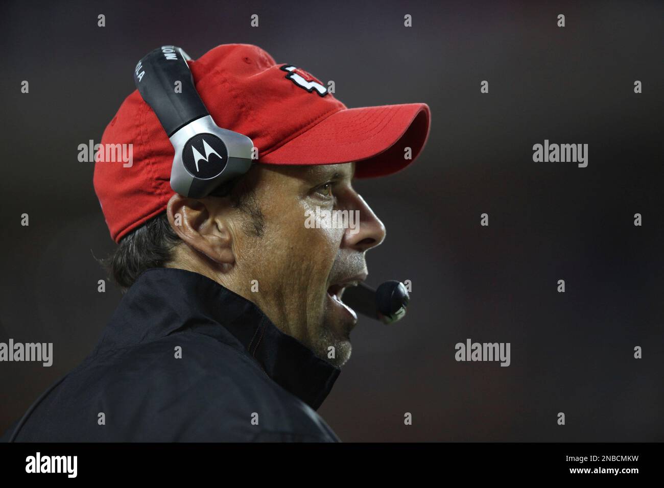 Kansas City Chiefs coach Todd Haley during the first half of an NFL ...