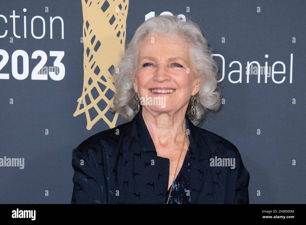 Paris, France on February 13, 2023. Marie-Christine Barrault attending ...